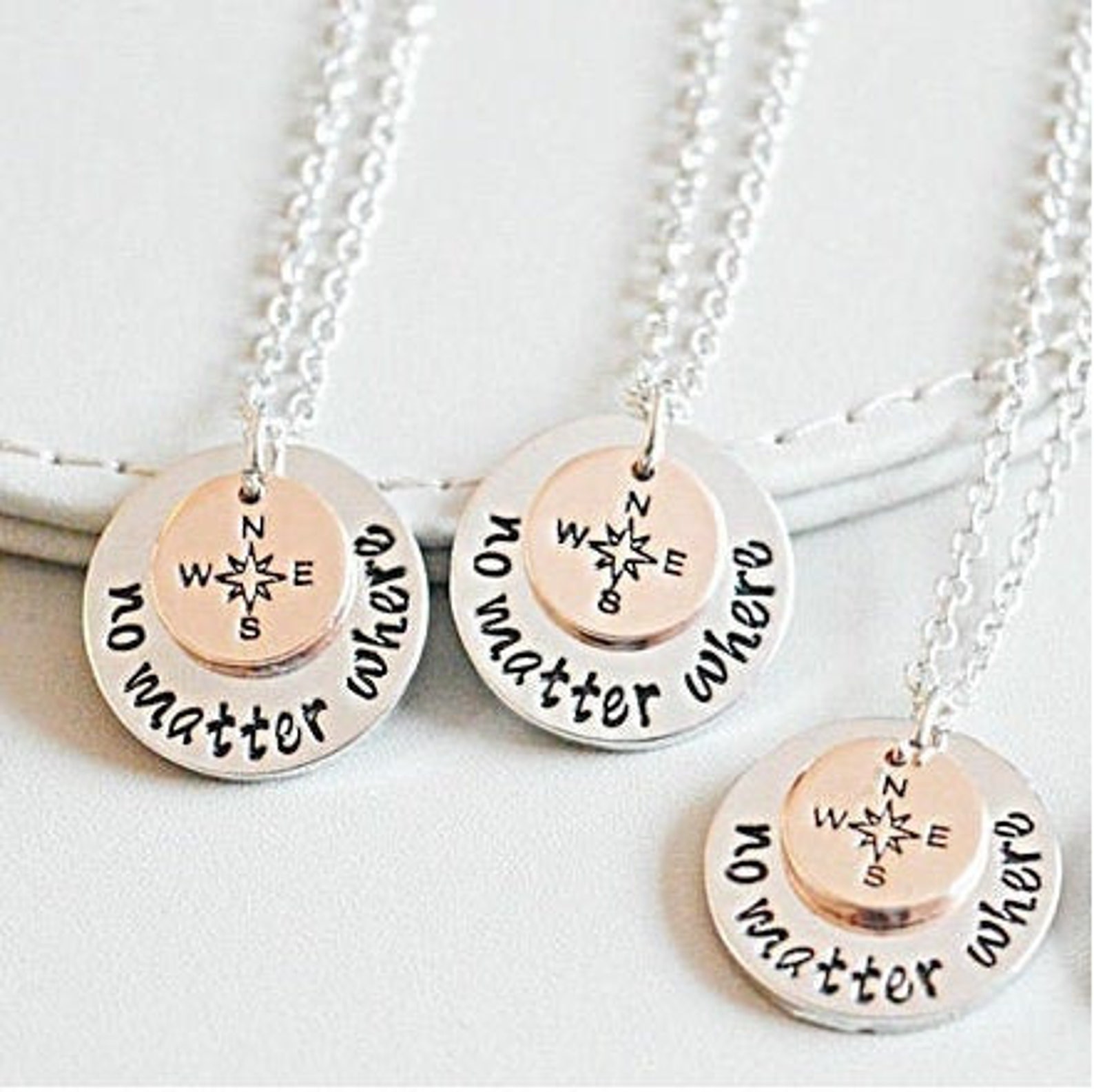 Best Friend Necklace for 3 Friendship Necklace for 3 3 Best - Etsy UK
