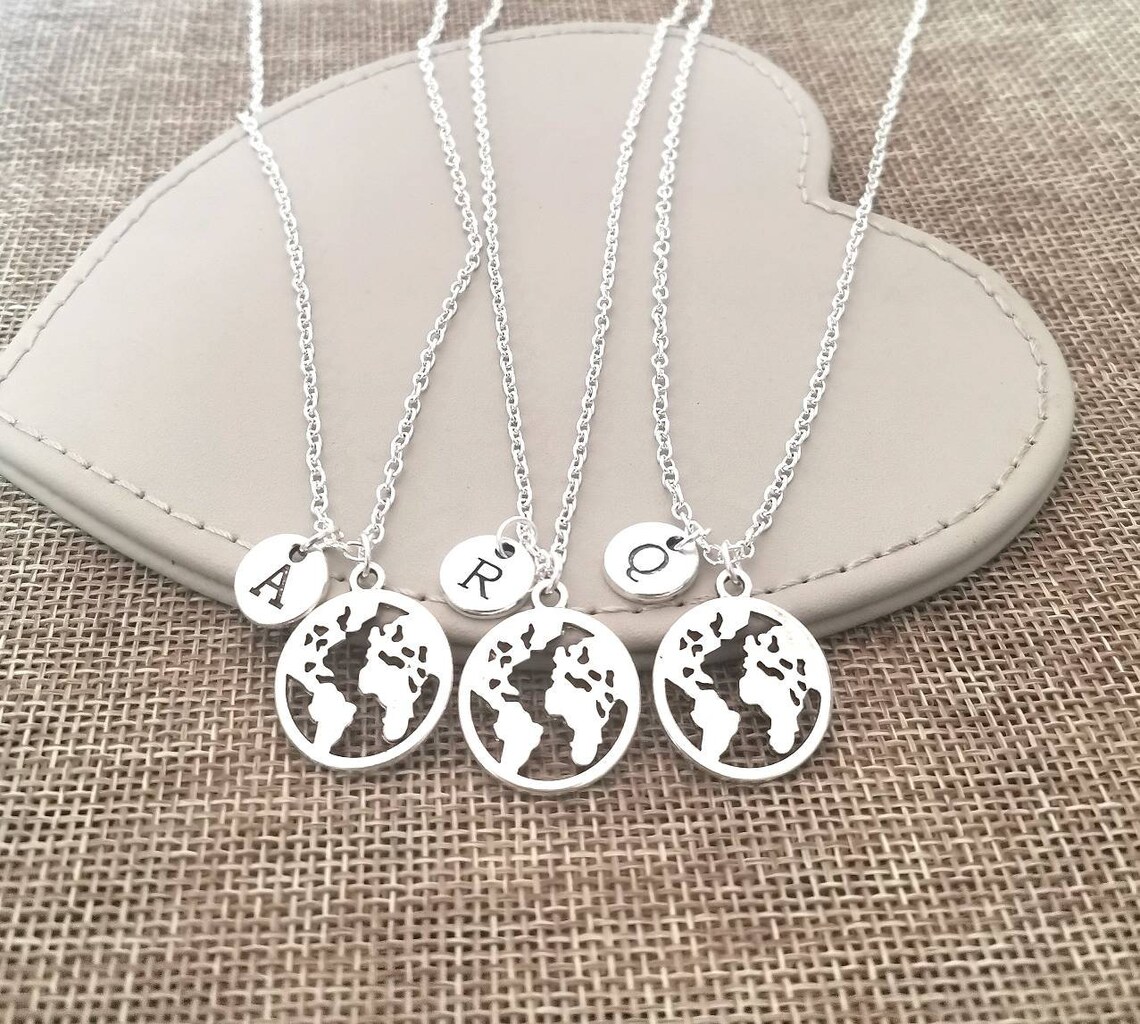Friendship Necklace for 3, 3 Best Friend Necklace, 3 Way Friendship ...