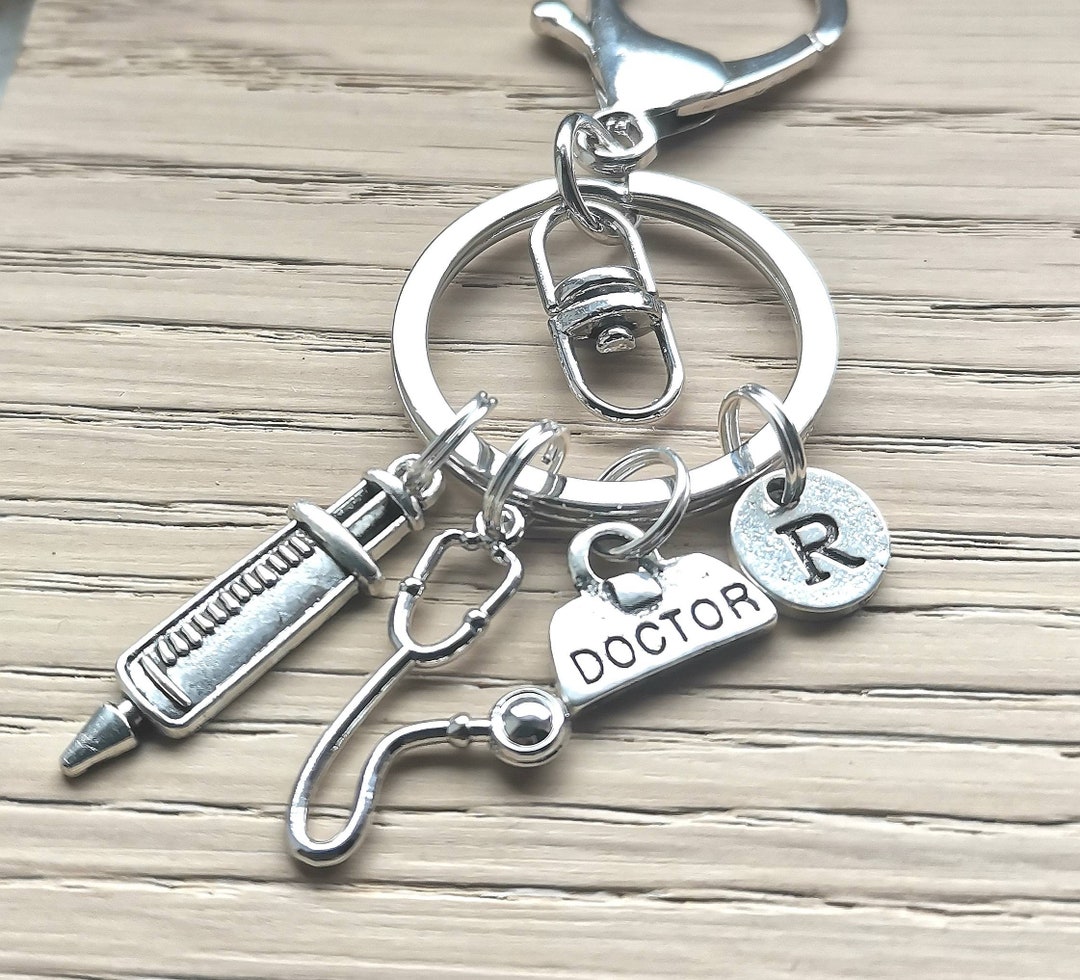 Doctor Gift, Physician Gift, Doctor Graduation, Doctor Keychain ...