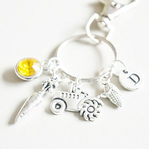 Agriculture Gift, Agriculture Keyring, Agriculture Keychain, Farmer ...