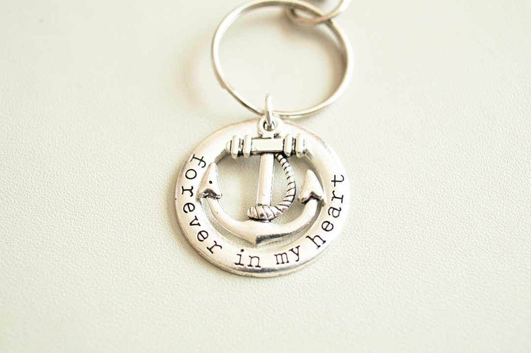 Remembrance Keychain, in Memory of Dad, Memorial Gift, Sympathy Gift ...