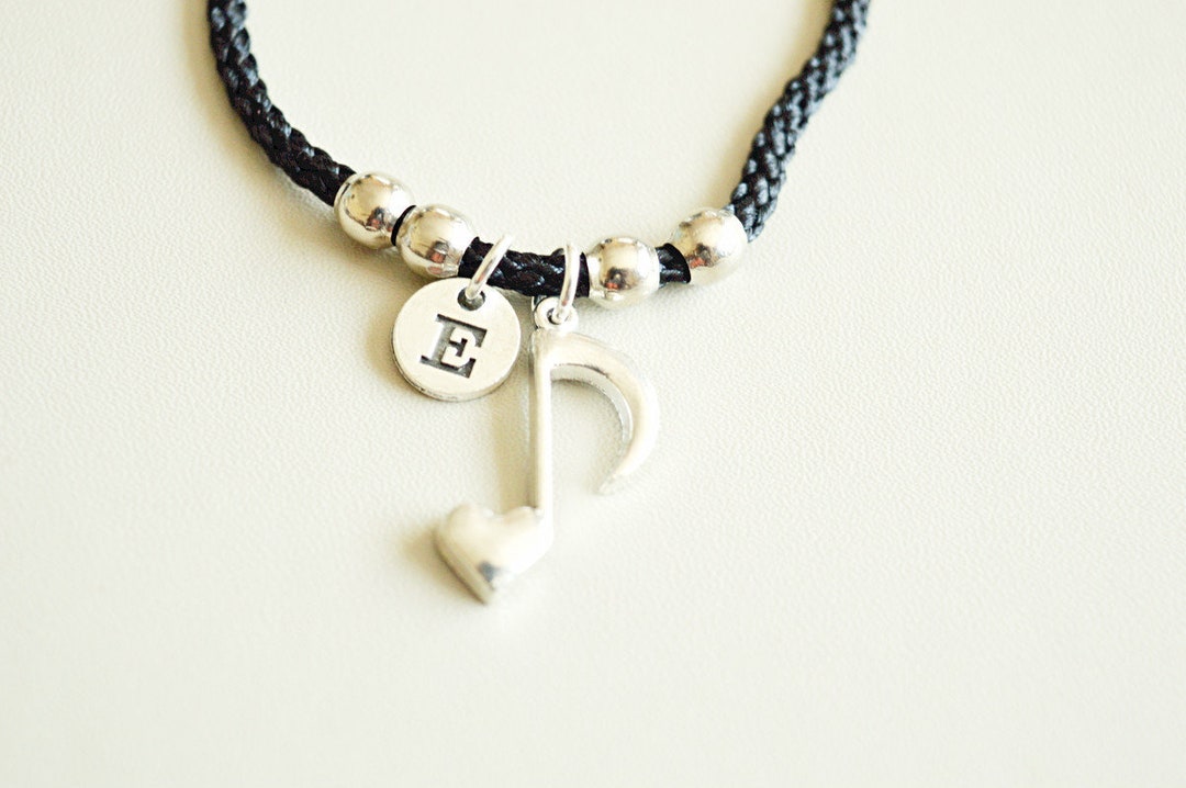 Music Note Bracelet, Music Note Jewelry, Music Teacher Gift, Musical ...