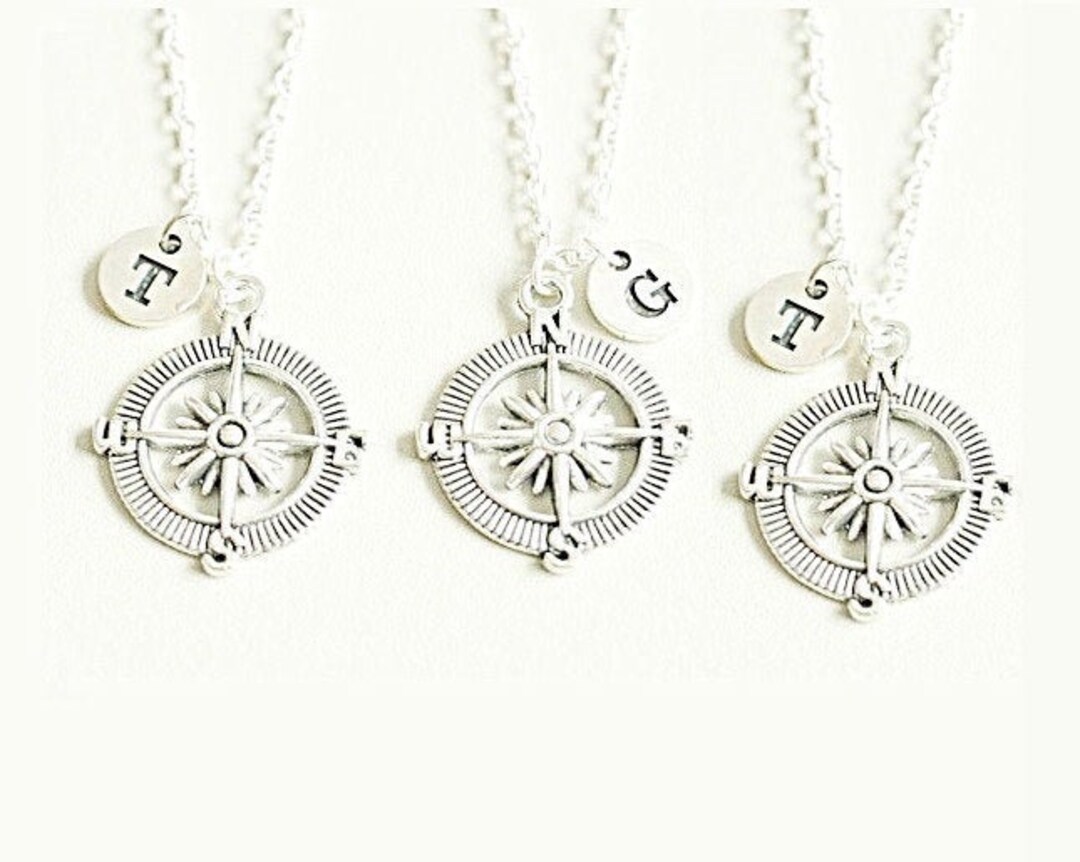 3 Friends Necklace, 3 Friends Gifts, 3 Friends, Three Friends Necklace ...