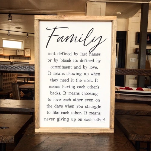 Farmhouse Wall Decor Inspirational Sign Wood Sign | Etsy