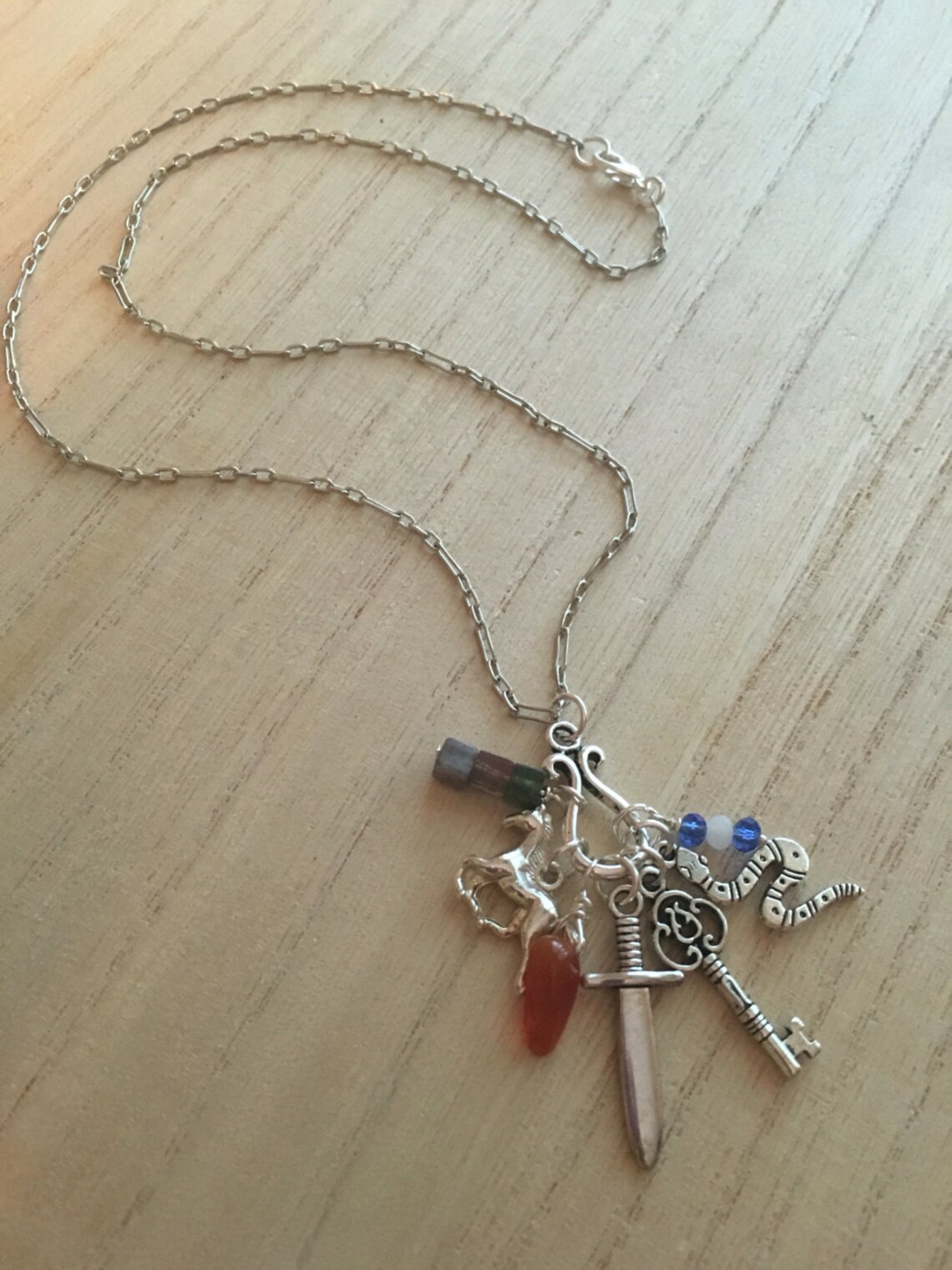 Jamie Charm Necklace Outlander Inspired - Etsy