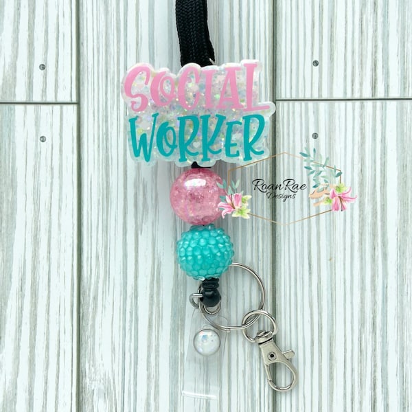 Social Work Lanyard - Etsy