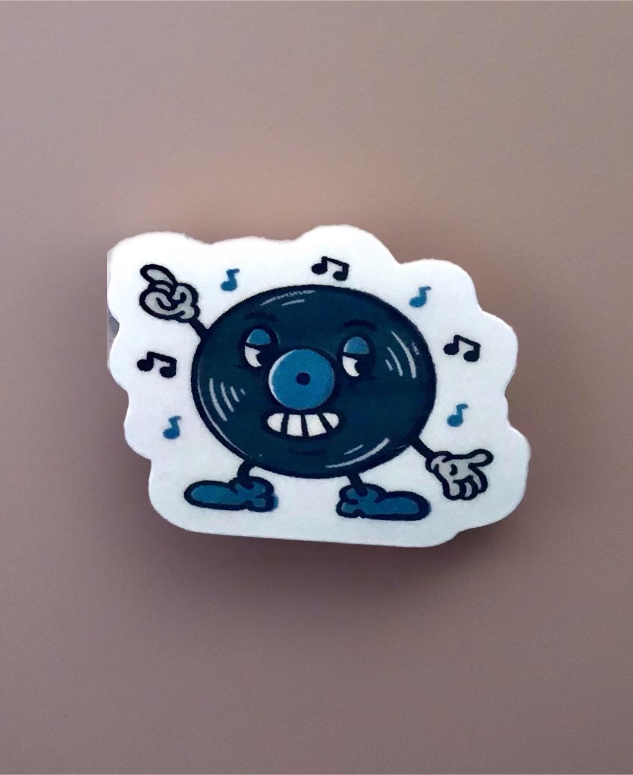 Retro Cartoonish Stickers pack of 15 High-quality Glossy Vinyl ...