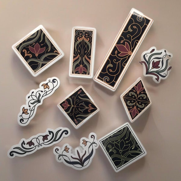 Art Deco Stickers - Etsy