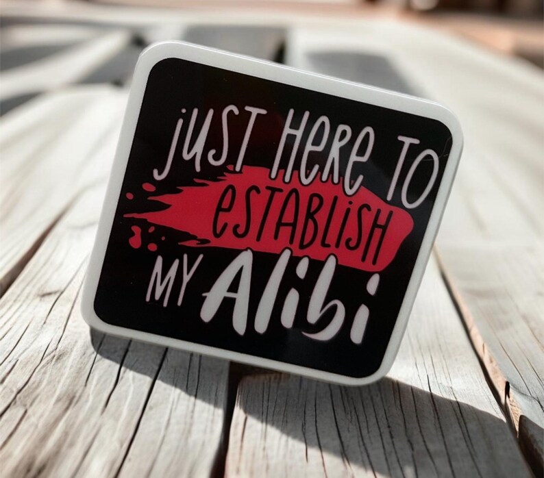 True Crime Fan Stickers Pack of 24 High-quality Waterproof Glossy Vinyl ...