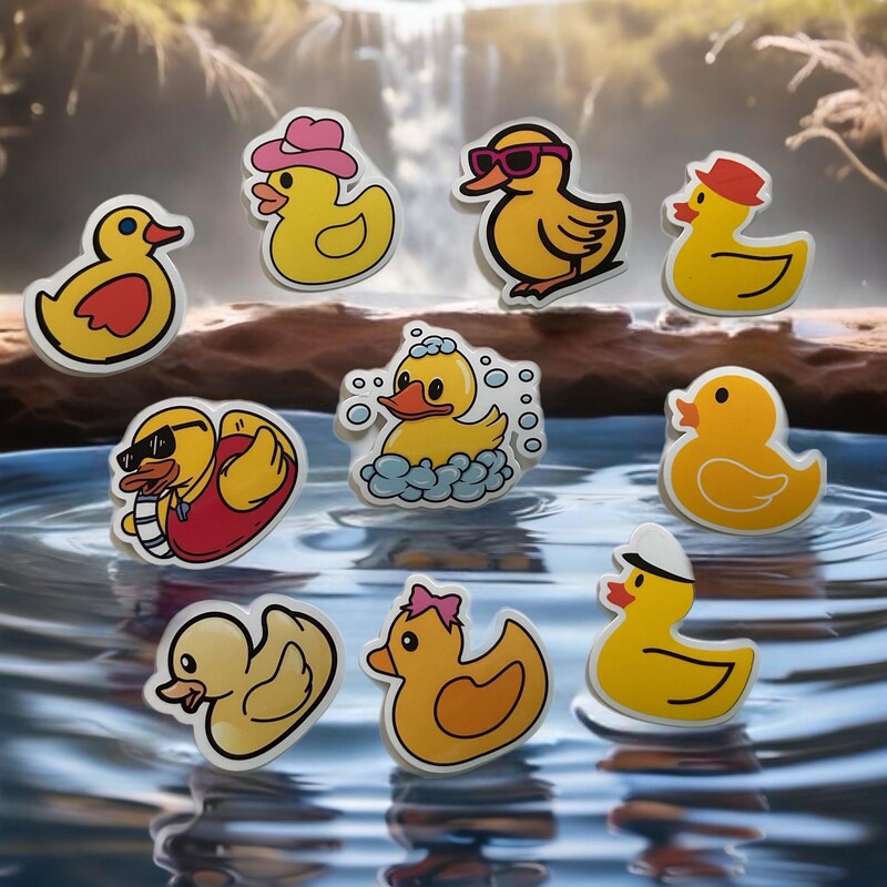 Rubber Duck Sticker - Etsy