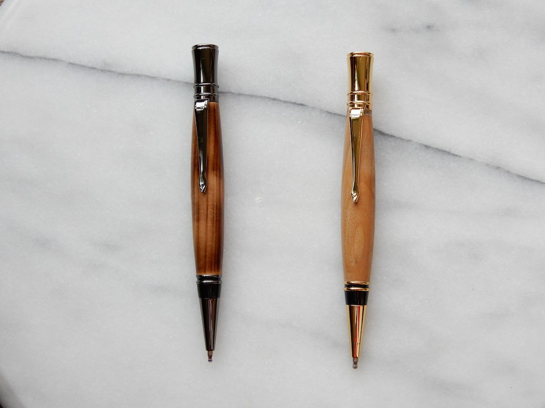 Thick Twist Apple Pens Stationary, Black Ink, Ballpoint, Office, School ...