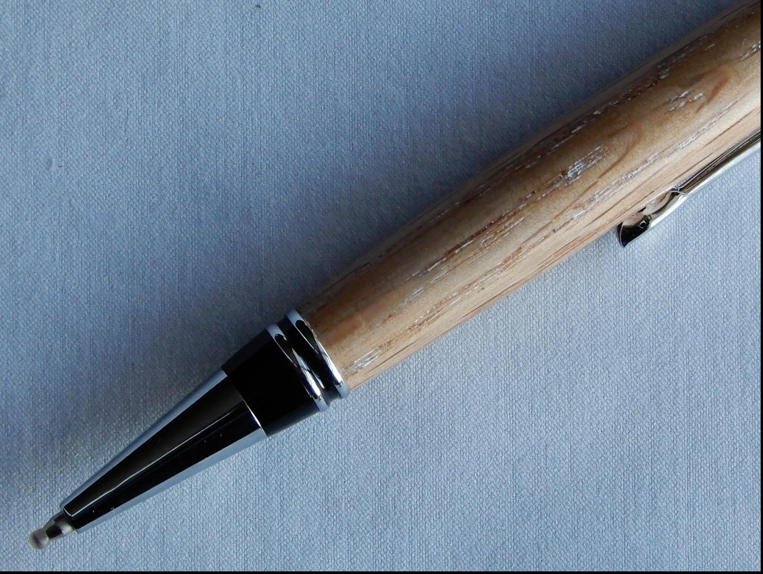 Thick Twist Oak Pen Stationary, Black Ink, Ballpoint, Office, School ...