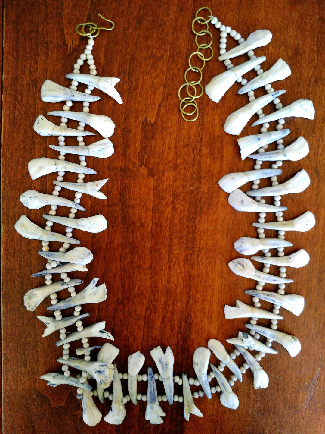 Authentic Traditional Yak Tooth Necklace - Etsy