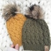 Slalom Run Beanie Knitting Pattern Textured Hat Pattern Bulky Pattern ...