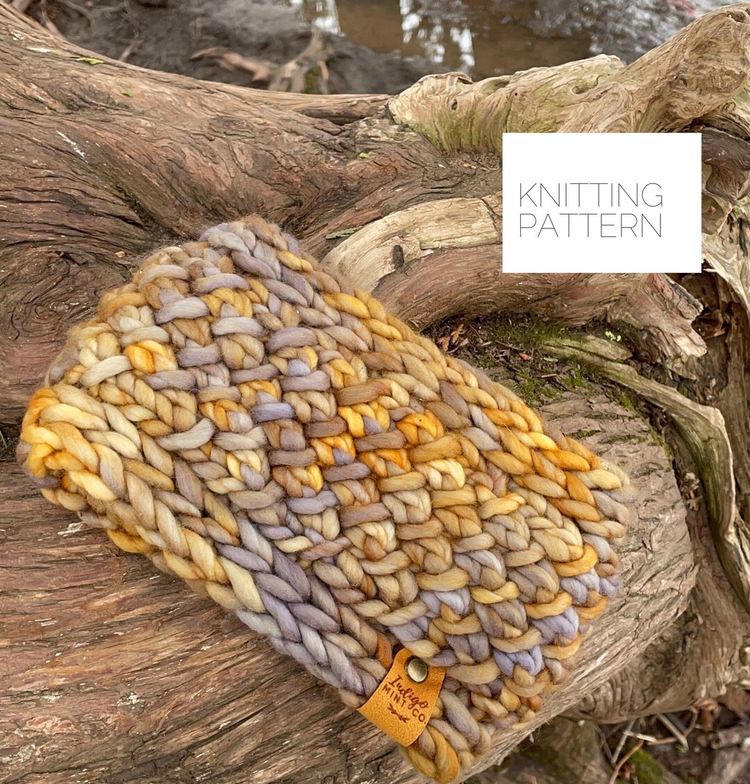 Knitting Pattern | Sugarbush Headband | Super Bulky and Bulky Yarn - Etsy