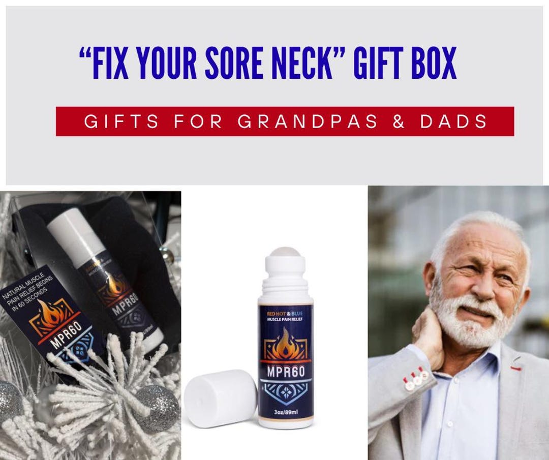 Natural Muscle Pain Relief Gift Set: Fast-acting, Includes Scarf - Etsy