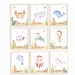 Under the Sea Watercolor Nursery Prints, Nautical Ocean Animal Wall Art ...