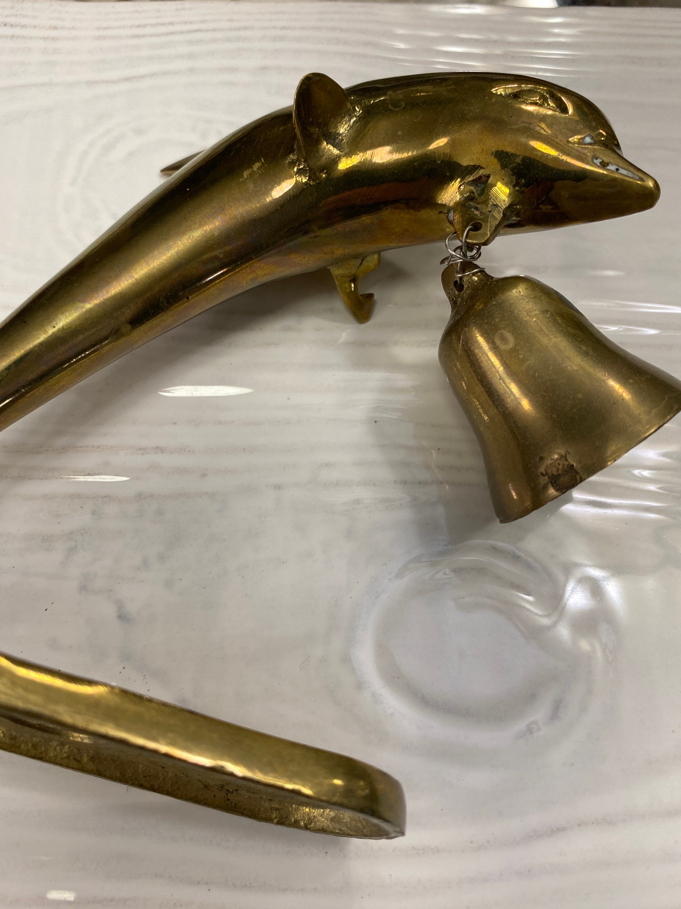 Brass Dolphin Shopkeepers Bell Chime - Etsy
