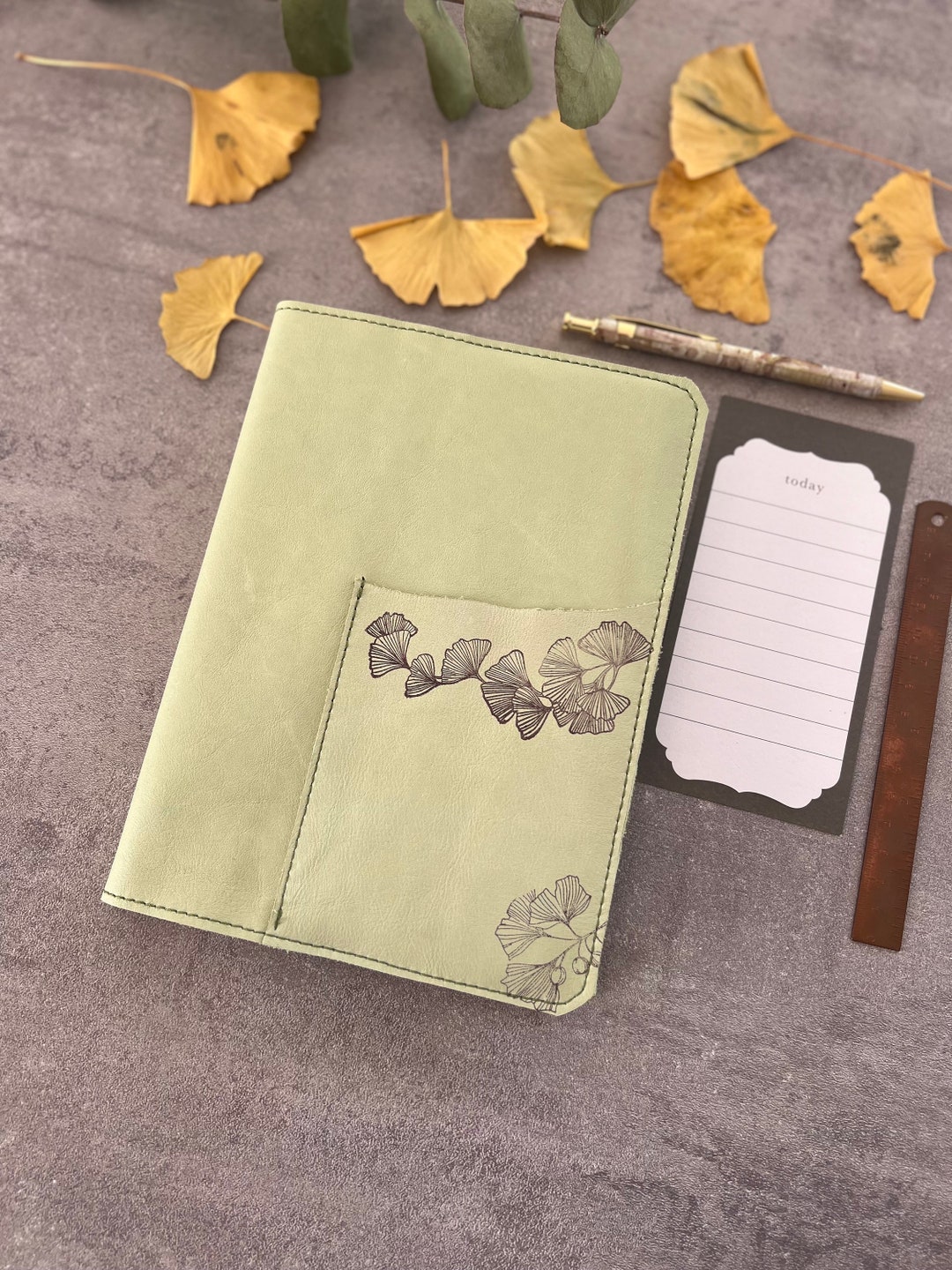 A5 Planner Cover in Genuine Italian Leather, Hobonichi Cousine Cover ...