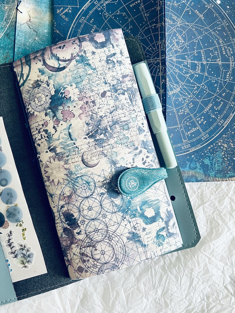 Moon Theme Midori Inserts, Travelers Notebook Inserts A5, A6, Standard ...