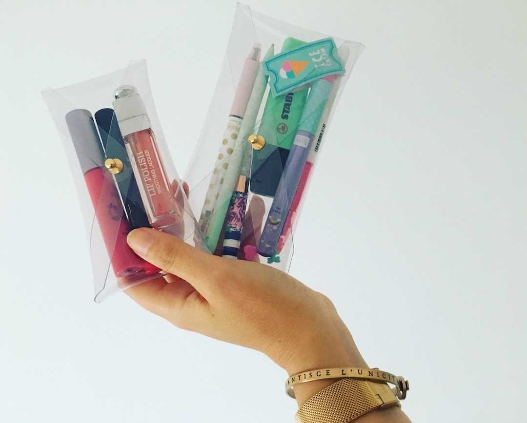 Pen Holder Pvc, Transparent Pvc Case - Pre-order - Etsy