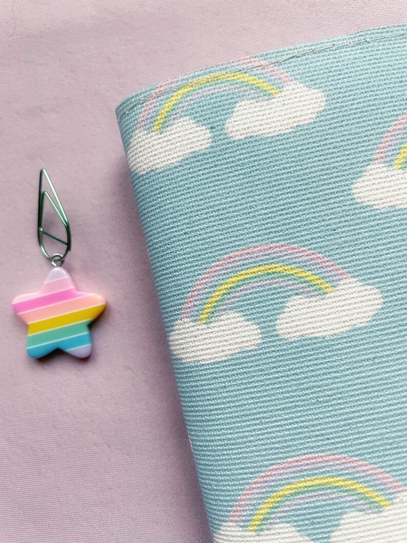 Planner Charm and Paperclip Magic Rainbow Paperclip Clip - Etsy