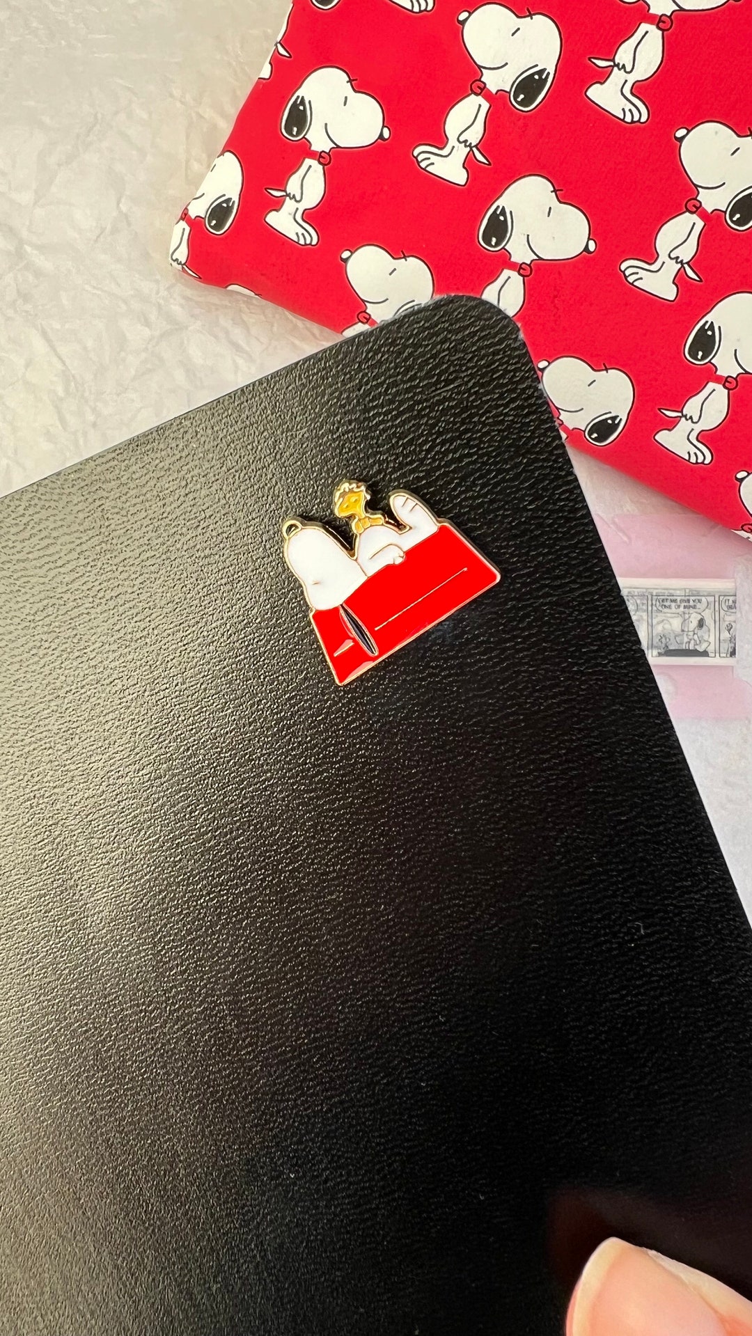 Magnetic Bookmark, Snoopy Magnetic Pin - Etsy