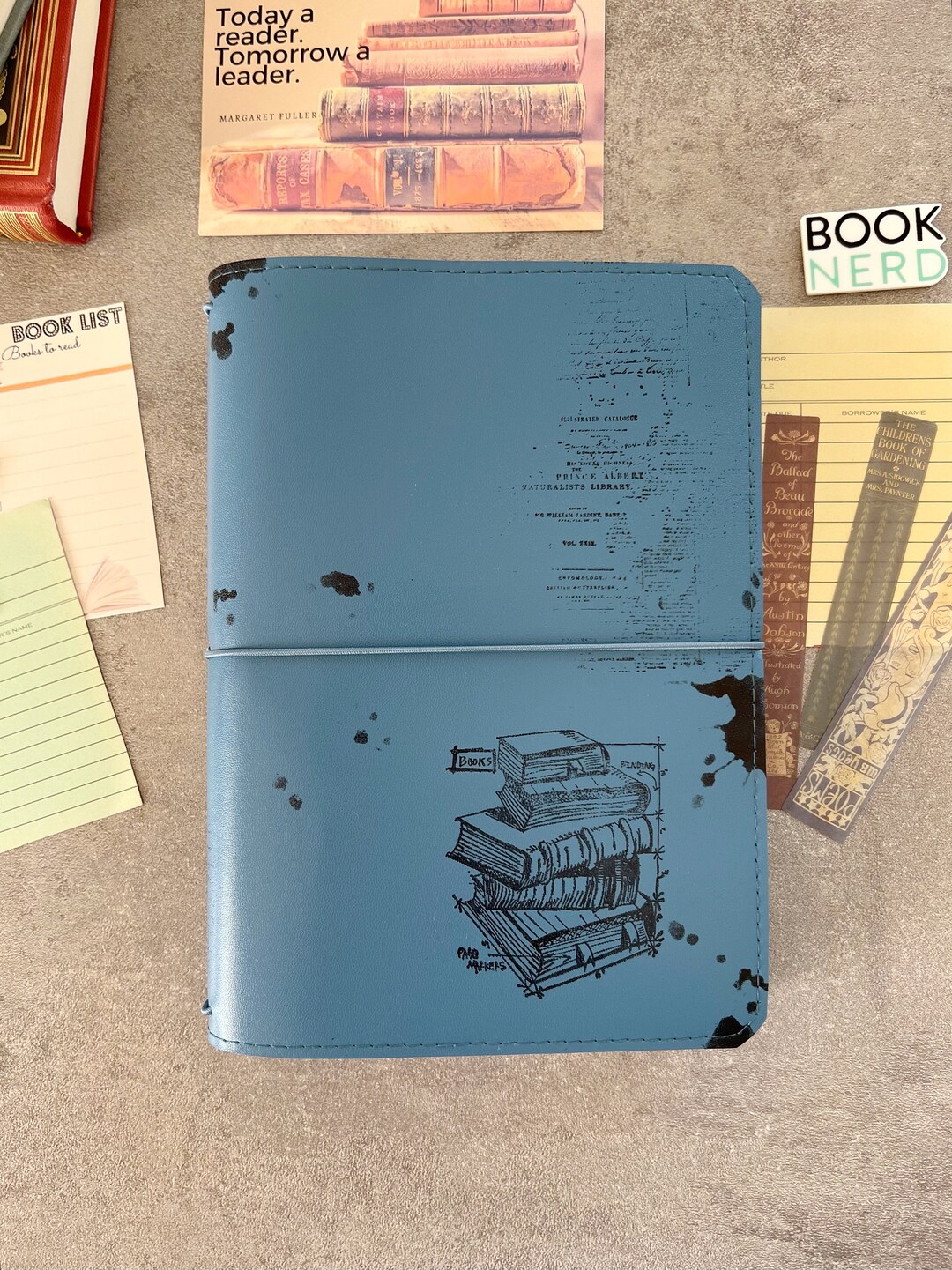 Midori Book Lover Travel Notebook, Diary With Fauxdori Cover - Etsy
