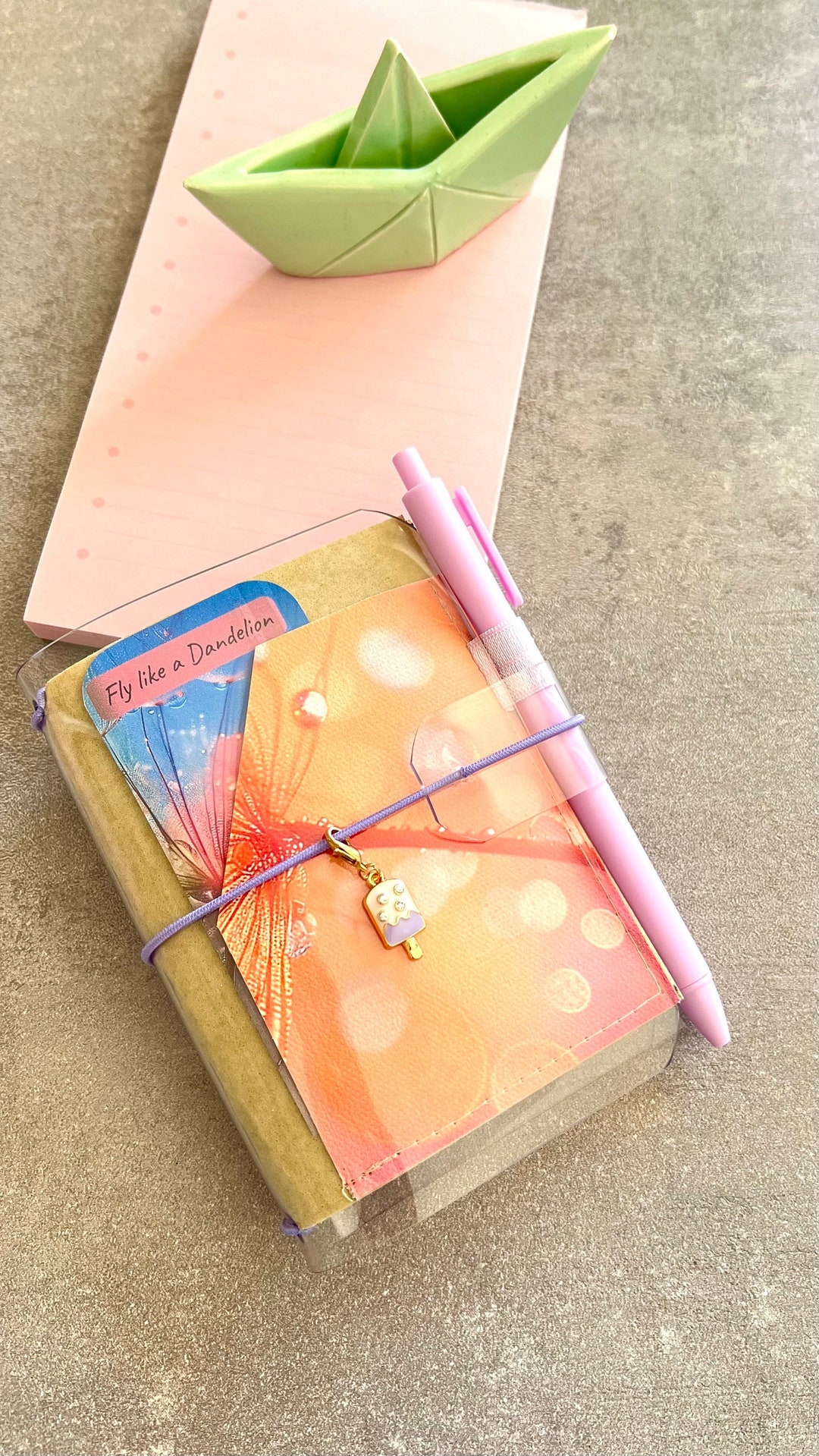 Midori Traveler's Notebook Pvc, Summer Journal, Passport Cover - Etsy