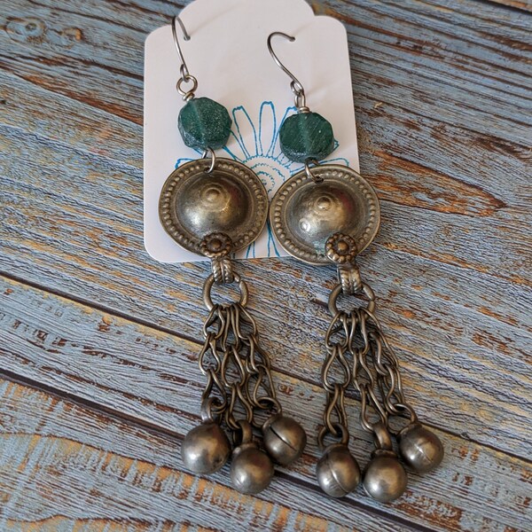 Heavy Earrings - Etsy