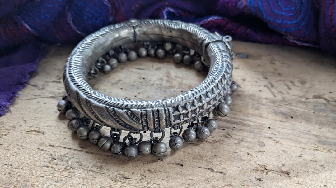 Vintage Kuchi Tribal Arm Band Jingling Baubles 10.25" Circumference ...