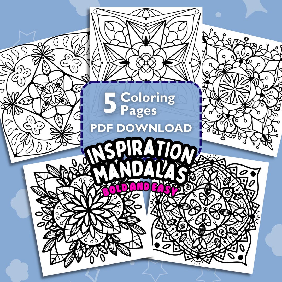 Inspiration Mandalas Coloring Pages, Inspirational Coloring Pages ...