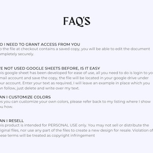 Cleaning Schedule Spreadsheet: Google Sheets Family Chore Chart (digital Download) - Etsy