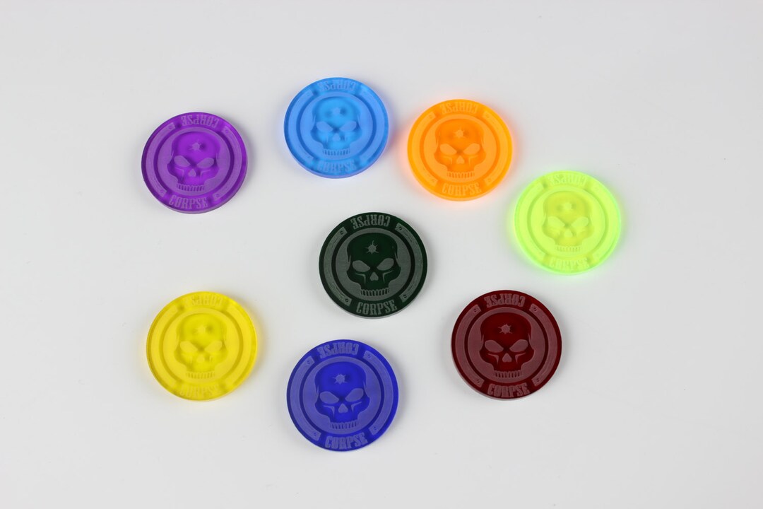 Malifaux - Corpse Token - Bag of 6 - Etsy