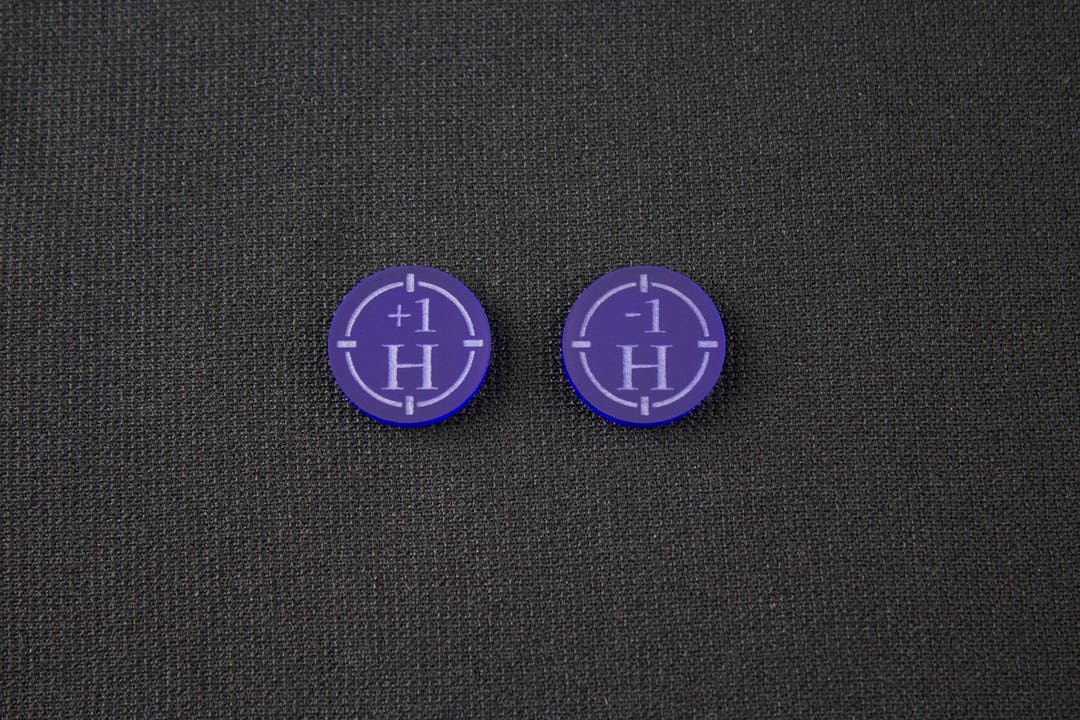 Warhammer - +1/-1 to Hit Markers - Etsy