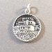 TAOS PUEBLO .925 Sterling Silver Charm Pendant New Mexico Native ...