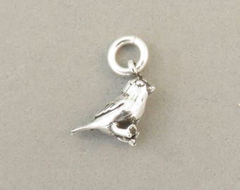 Sparrow Bird Charm | Etsy