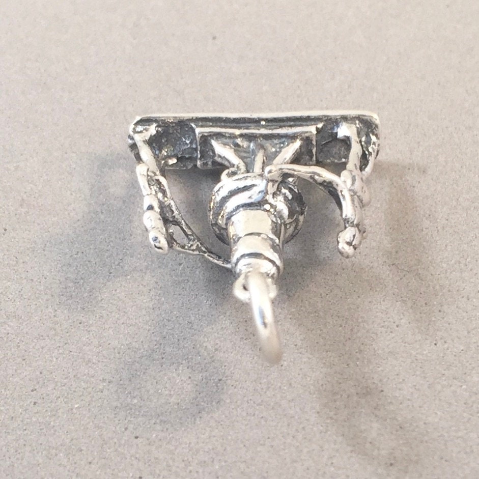 St. Marks BELL RINGERS .925 Sterling Silver Charm Pendant - Etsy