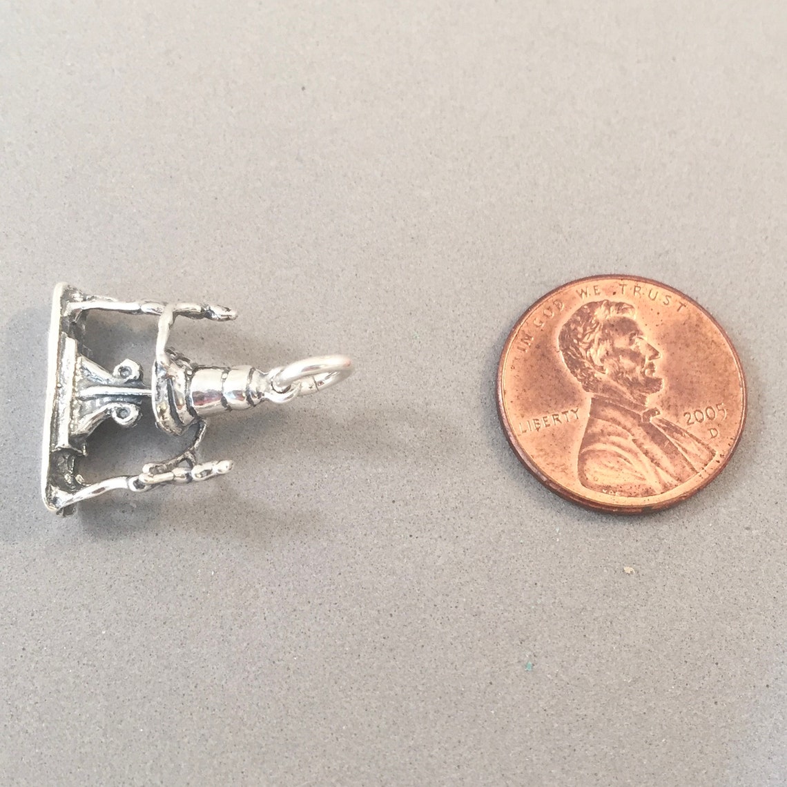 St. Marks BELL RINGERS .925 Sterling Silver Charm Pendant - Etsy