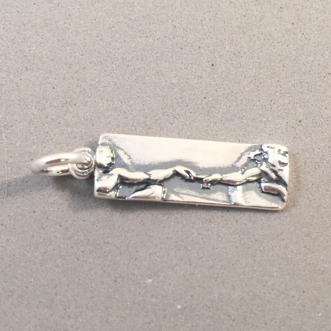 SISTINE CHAPEL .925 Sterling Silver Charm Vatican City Rome Italy ...