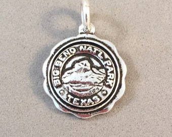 YELLOWSTONE NATIONAL PARK .925 Sterling Silver Charm Pendant - Etsy
