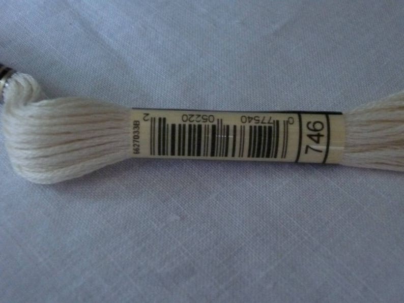 DMC Mouliné 746 - Etsy