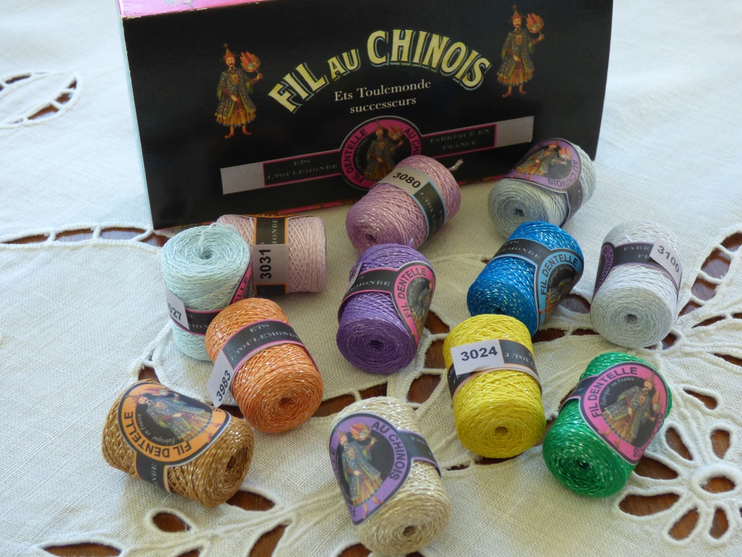 Assortment N2 Box of 12 Metallic Caudry Cocoons - Etsy