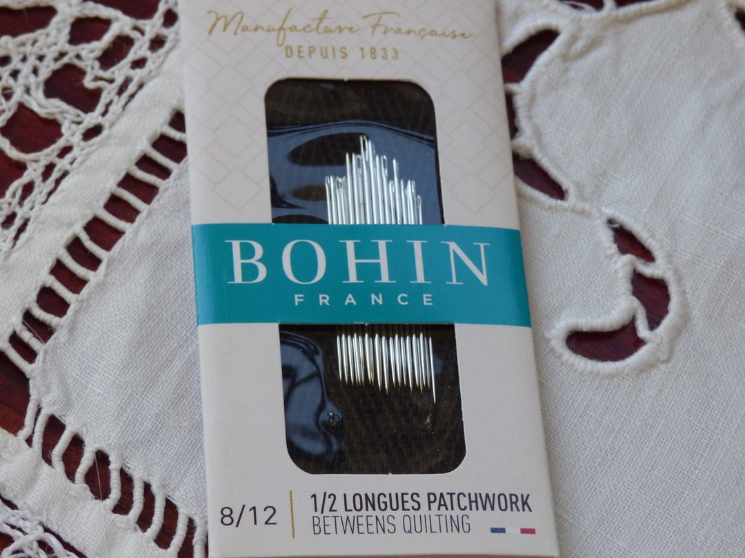 Bohin Half-long Patchwork Needles Number 8/12 - Etsy