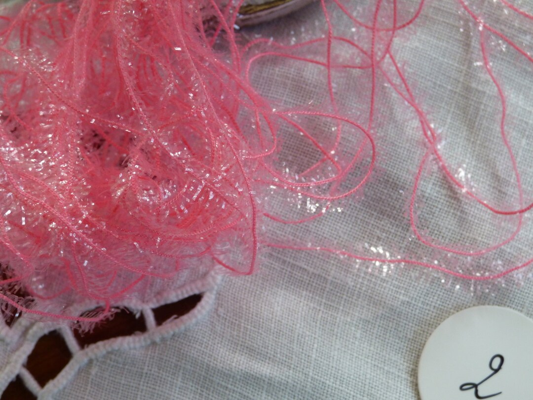Pink Chenille Embroidery Thread - Etsy