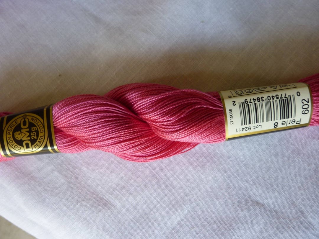 DMC Pearl Cotton N 8 Collar 602 - Etsy