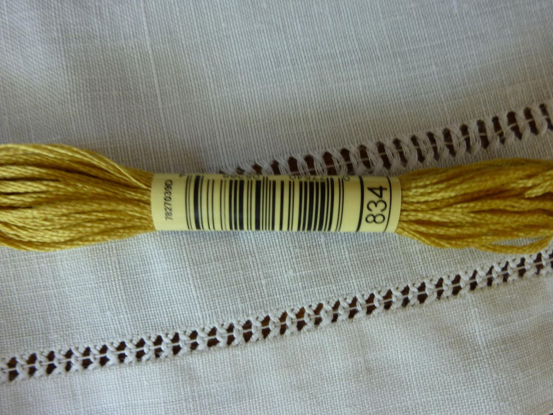 DMC Mouliné 834 - Etsy