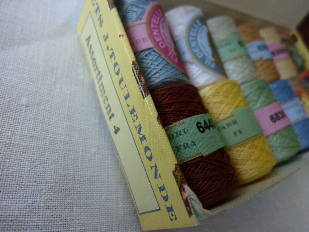 Assortment N 04 Box of 12 Cotton Cocoons Calais Pastel Tones - Etsy Canada