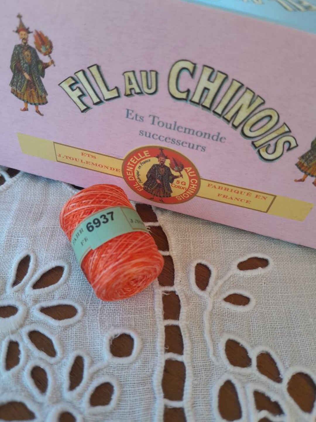 Cotton Cocoon With Chinese Orange Gradient 6937 Nasturtium - Etsy