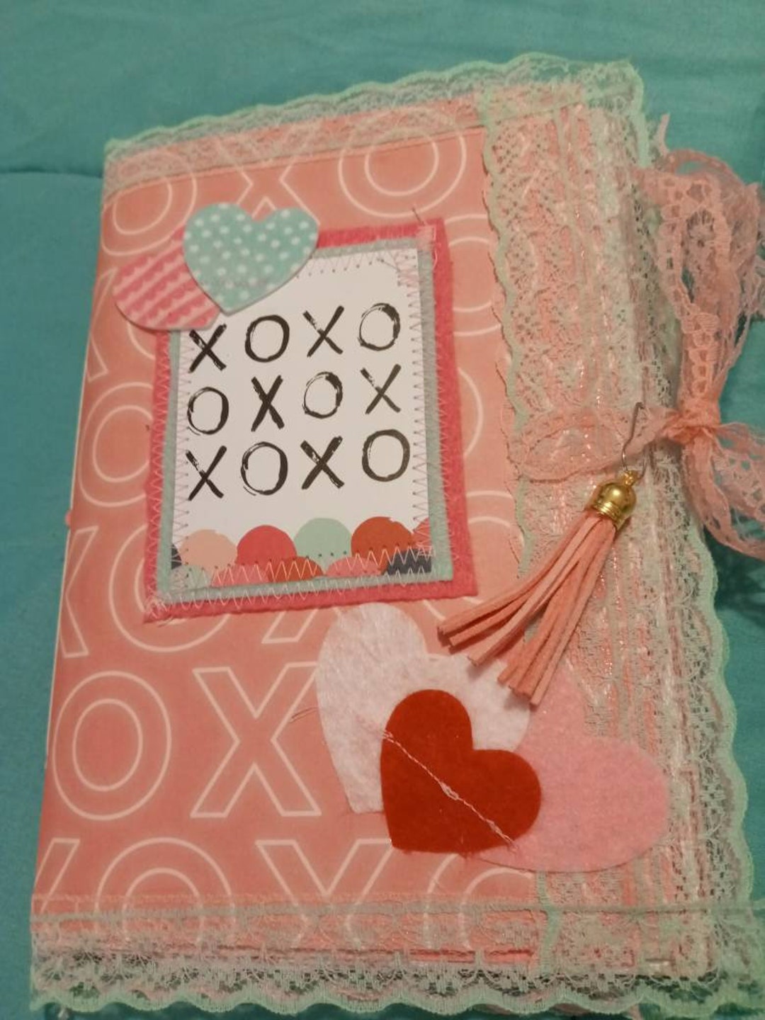 Pastel Hugs and Kisses Journal - Etsy